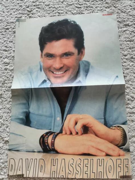 David Hasselhoff Baywatch Knight Rider Poster £1039 Picclick Uk