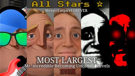 Mr Incredible Becoming Uncanny All Stars Youtube