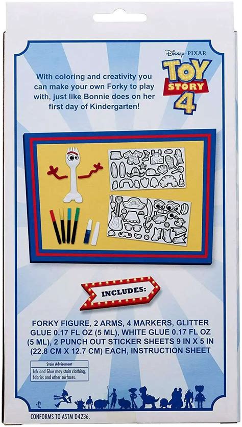 Toy Story 4 Make Your Own Forky Play Kit Mattel Toywiz