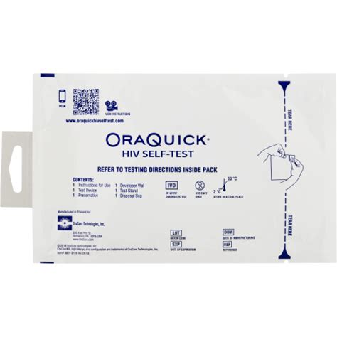 Oraquick Hiv Self Test Clicks
