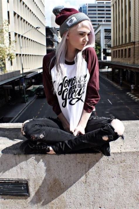 40 Always Cool Skater Outfits Fashion 2015 힙스터 스타일 그런지 스타일 그런지 패션