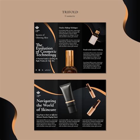 Cosmetic Template Design Free Psd
