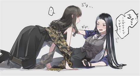 Yakumo Kyouko And Souda Sawa Shoujo Kageki Revue Starlight Drawn By