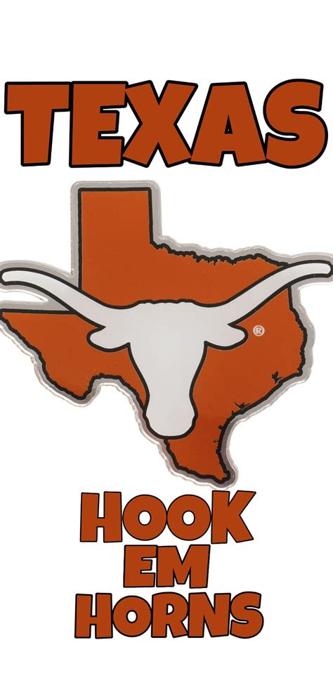 Texas Longhorns Hookem Horns Logo Texas Longhorns College Vault Series