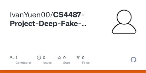 Github Ivanyuen00cs4487 Project Deep Fake Detection With Deep