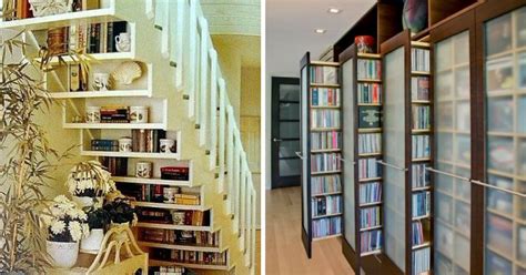 24 Insanely Innovative Ways To Store Books In Small Spaces