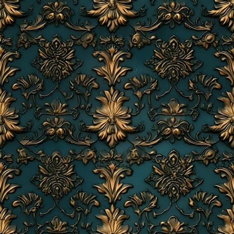 Premium Ai Image Damask Texture