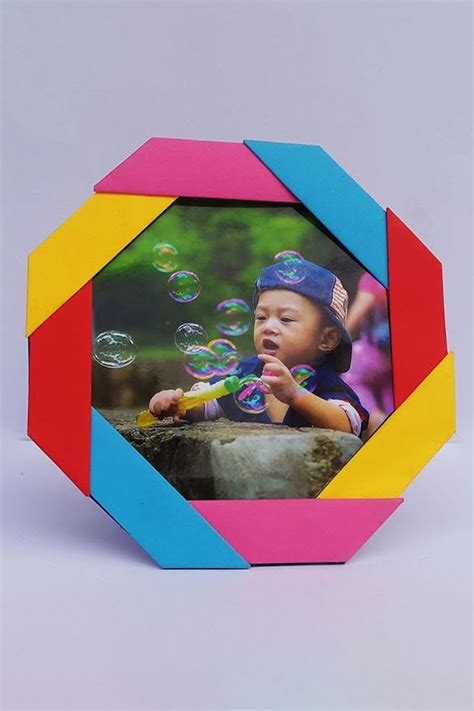 Diy Paper Photo Frame Craft