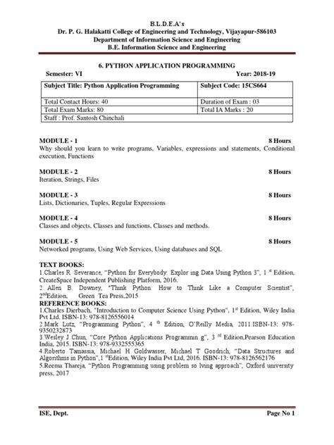 Python Course File Updated 18 19 Pdf Python Programming Language