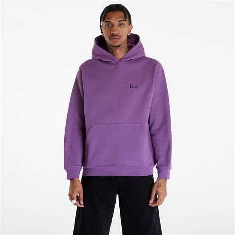 Mikiny Dime Classic Small Logo Hoodie Unisex Violet Dimesp2411vio