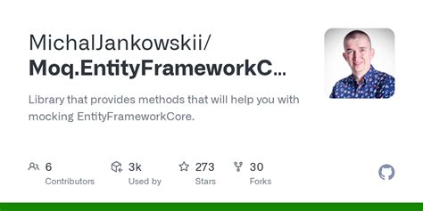 Github Michaljankowskiimoqentityframeworkcore Library That Provides Methods That Will Help