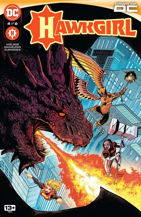 Hawkgirl 4 4 Page Preview And Covers Released By Dc Comics