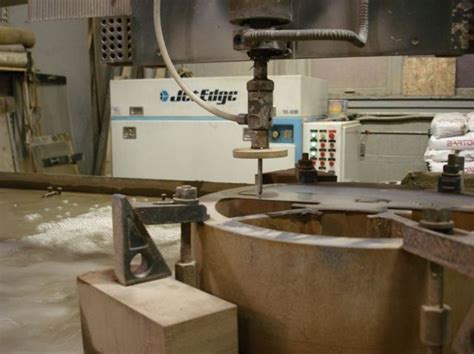 Quick Turnaround Time With Jet Edge Abrasive Waterjet System