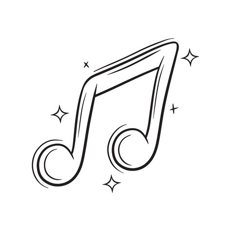 Muzieknoot Tekening