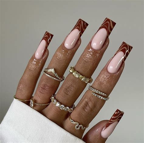 17 Gorgeous Fall Nail Ideas For Square Shape Nails Artofit