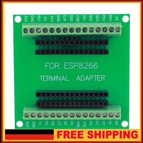 Esp8266 Breakout Board Gpio F R Esp8266 Esp 12e Nodemcu Development Board De Eur 462 Picclick De