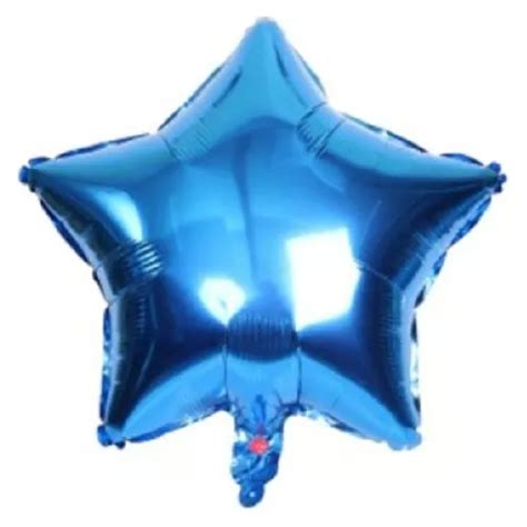 3 Balão Metalizado Estrela Azul Escuro 18 Polegadas 45cm Mercadolivre