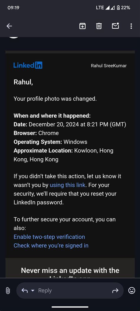Rahul Sreekumar On Linkedin Just An Alert Post ⚠️ My Linkedin