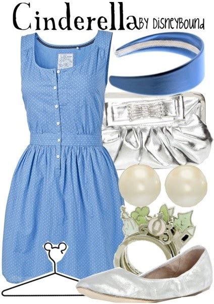 Modern Cinderella Outfit For Breakfast With Cindy Disneybound