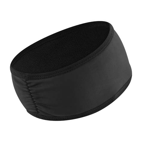 Ronhill Wind Block Headband All Black Running Bath