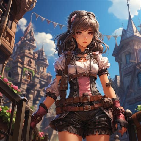 Premium Ai Image Candy Girls In Various Cities