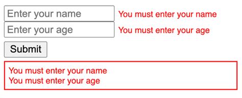 React Hook Form Validation Errors Building SPAs