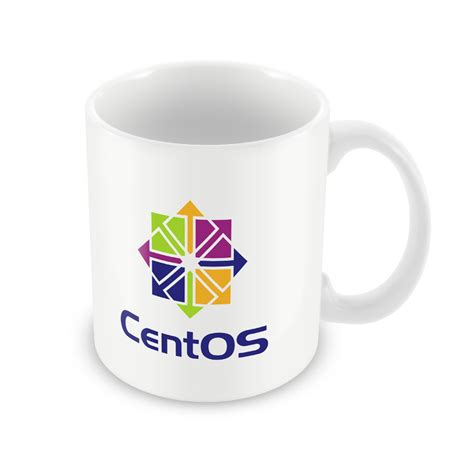 Caneca Centos Linux Caneca Do Dev Canecas E Produtos De Programação