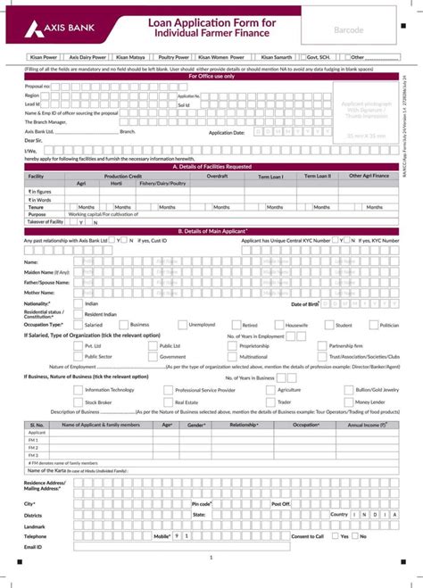 Axis Bank Additional Kyc Declaration Form Download In Pdf