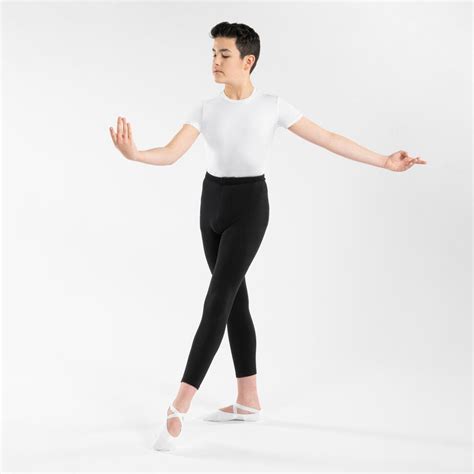 Caleçon Danse Classique Noir Garçon Domyos Decathlon
