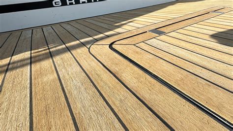 Boat Teak Decking Synthetic Teak Decking