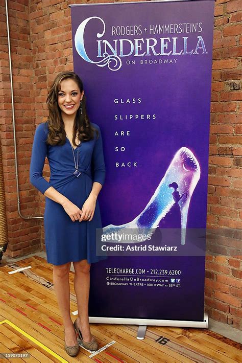 Laura Osnes Attends The Cinderella Broadway Cast Meet And Greet At