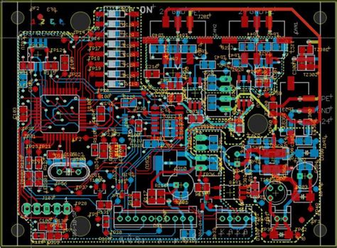 design digital analogue microcontroller can usb rs485 circuit and pcb