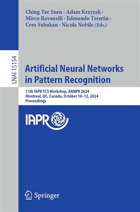 Artificial Neural Networks In Pattern Recognition