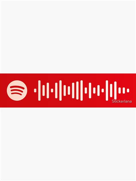 Bts Lights Spotify Code Sticker For Sale By Stickerlana Redbubble