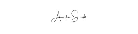 71 Anitha Singh Name Signature Style Ideas Super E Signature