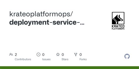 Github Krateoplatformopsdeployment Service Chart