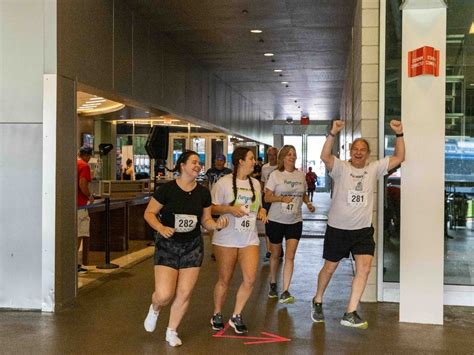 More Than 1200 People Participate In The Runyon 5k At Yankee Stadium