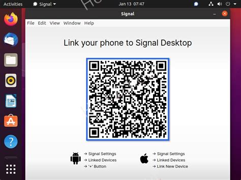 how to install signal messenger app on ubuntu 20 4 lts linux