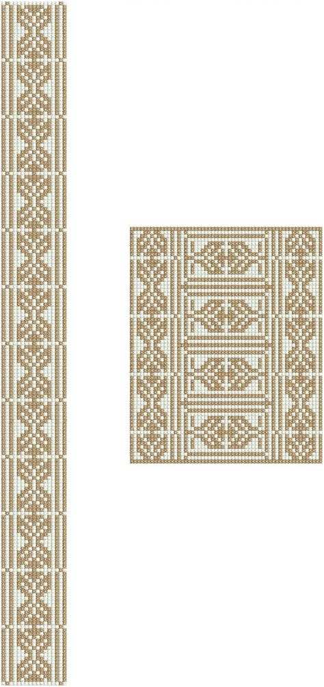Agbada Embroidery Design Cross Stitch Pattern