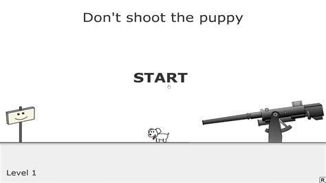 Dont Shoot The Puppy Flash Game Youtube