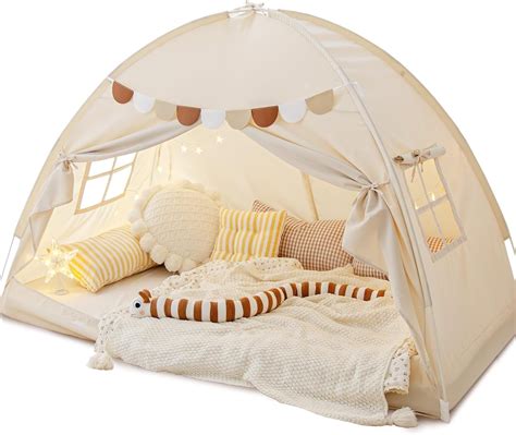 Twin Size Bed Canopy Bed Tents Dream Tent On Bed Privacy Space Blackout