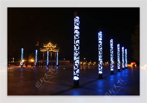 广场夜景图片素材 编号06216730 图行天下