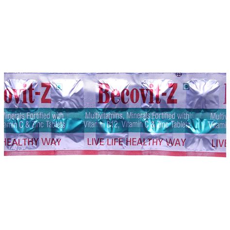 Becovit Z Tablet 10s Price Uses Side Effects Composition Apollo