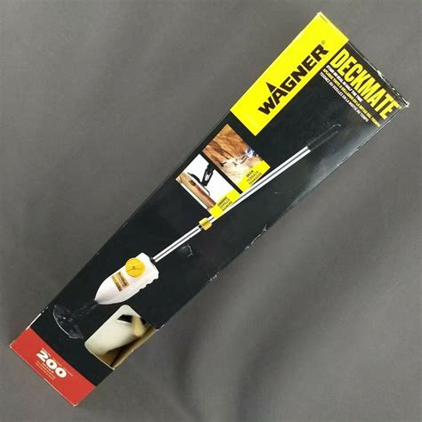 Wagner Deckmate Deck Stain Sealer Tool 1 2 Gal Tank With Gap Brush 0284065 Wagner Staining