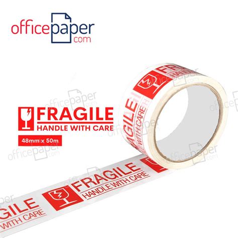 Fragile Security Seal Tape 48mm X 50m Lazada