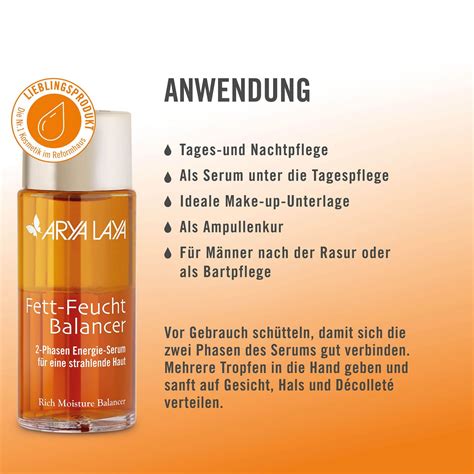 Arya Laya Fett Feucht Balancer Klassiker