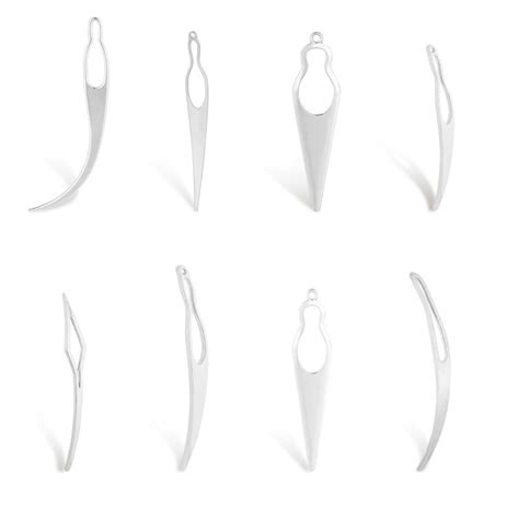 Abeillo 8pcs Interlocking Tool For Locs Silver Sisterlock Retighten