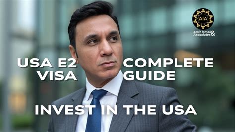 Comprehensive Guide To The Usa E2 Visa Requirements