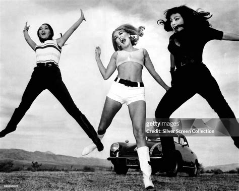 Actresses Haji Lori Williams And Tura Satana In Faster Pussycat