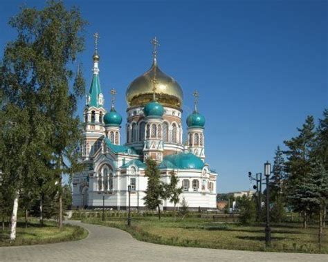 Cathedral In Omsk Russia